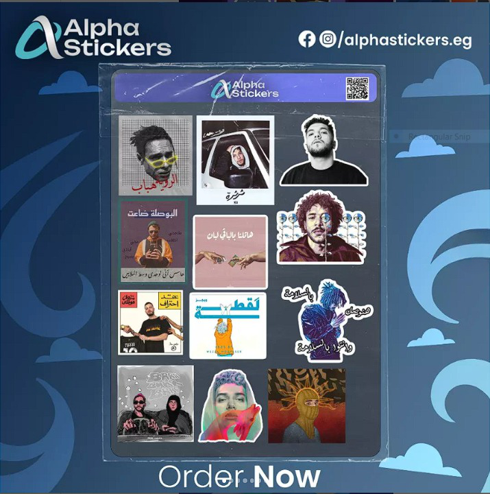 Alpha Stickers